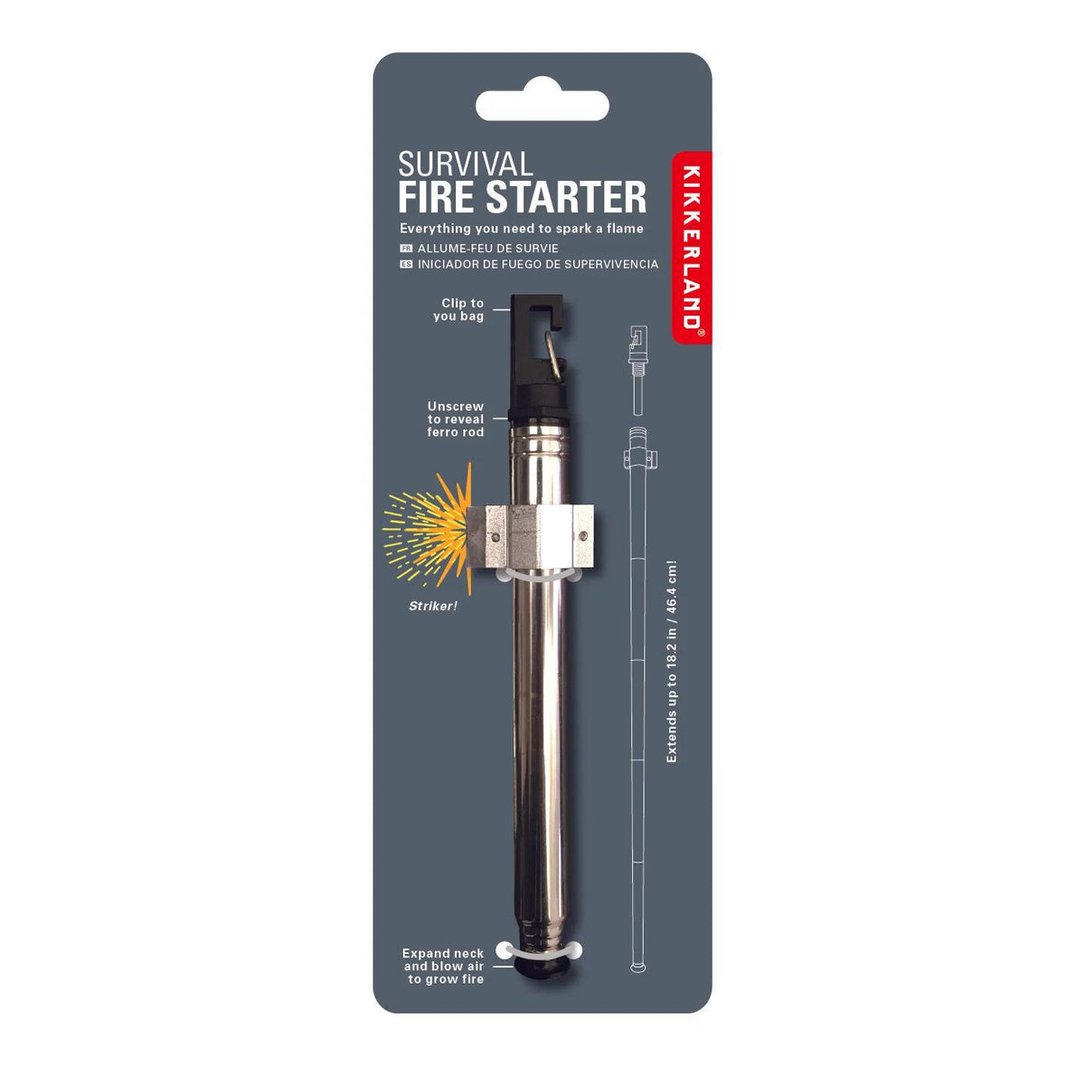 Survival Fire Starter – The Quill